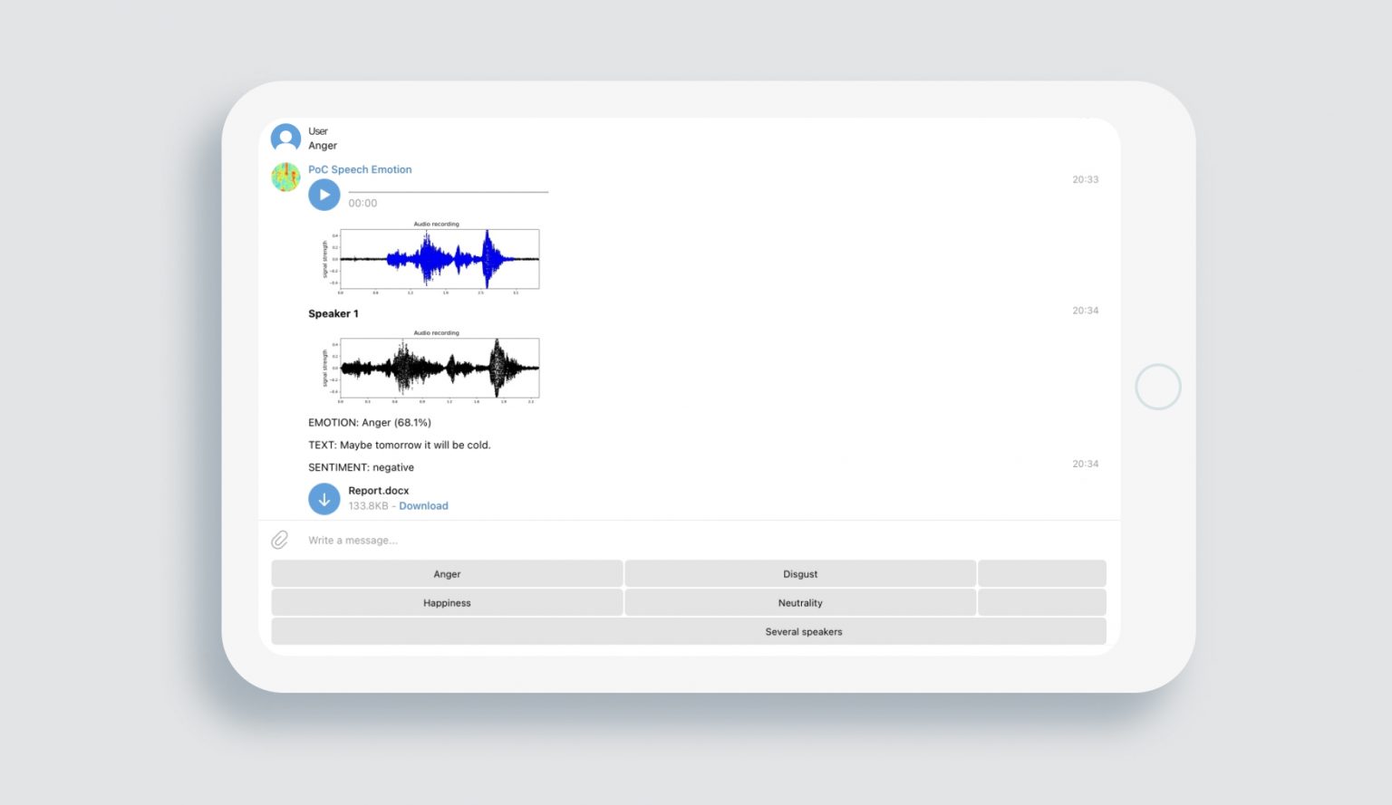 Ai Speech Emotion Recognition Our Case