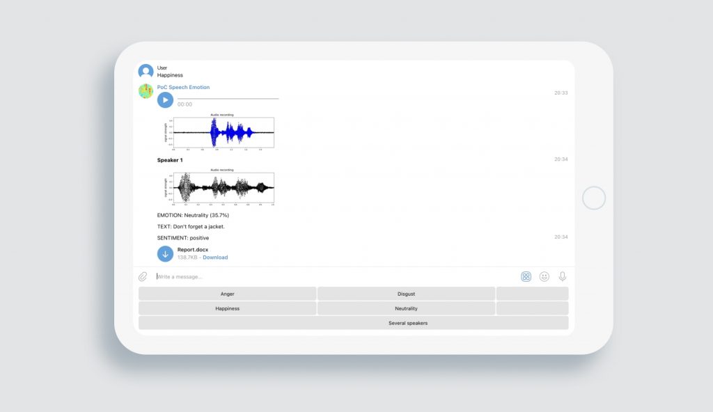 AI Speech Emotion Recognition - Our Case